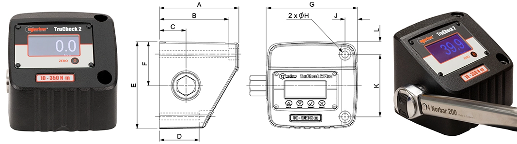 Norbar TruCheck2 Standart Tork Anahtarı Test Cihazı [0.1 – 30 N.m ...